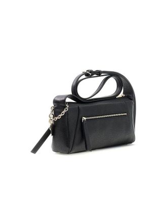 Guess Womens Crossbody Bag Black Polyurethane - Crossbody-Bags