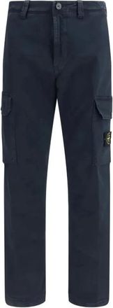 Stone Island Homme, Pantalons, Bleu, Taille: W34 Pantalone Regular