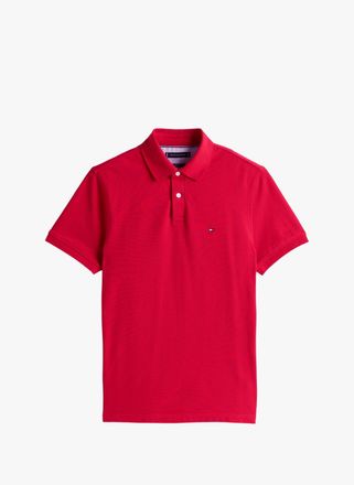 Tommy Hilfiger Polo droit en piqu&eacute; de coton
