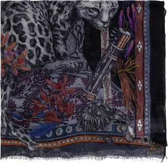 Etro Homme, Accessoires, Bleu, Taille: ONE Size &Eacute;charpe &agrave; motifs