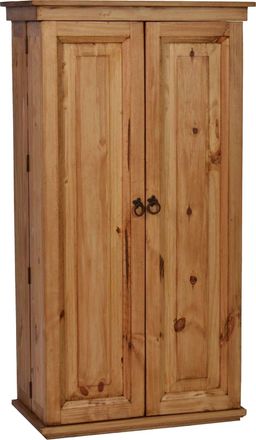 MiaM&ouml;bel DVD-Regal Mexico M&ouml;bel 70x130x38 cm Landhausstil Massivholz Pinie Honig