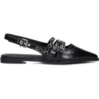 Stefano Lauran Elegante schwarze Slingbacks f&uuml;r den Sommer - - Shoes - Damen - Schwarzk - 41 EU