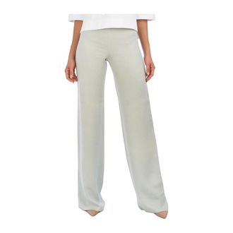 Emporio Armani Wide Leg Hosen - - Trousers - Damen - Grau - L
