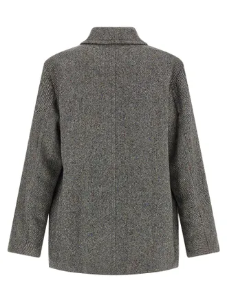 Dries Van Noten Randale Coat - Gray