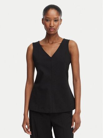Calvin Klein Jeans Top LV044G206G Schwarz Slim Fit