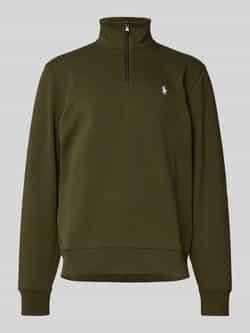 Polo Ralph Lauren Regular Fit Troyer aus Baumwoll-Mix Modell Double