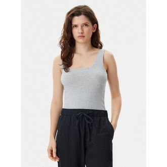 GAP Top 540670-01 Grau Slim Fit