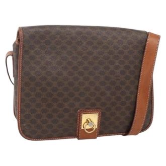 Celine Sac bandouli&egrave;re vintage Pre-owned - Femme - Pre-owned - Brun - Taille: ONE Size
