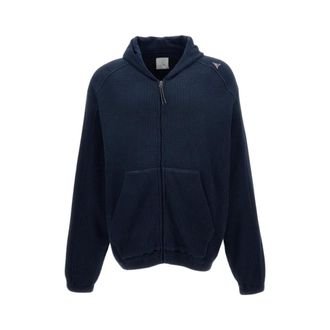 Rixo Rixo - SweaT-shirt &agrave; capuche zipp&eacute; en gaufr&eacute; Bee Sun Faded - Homme - Sport - Bleu - Taille: XL