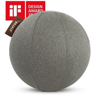 Stryve Balanceger&auml;t Active Ball Wollfilz Grau 70cm