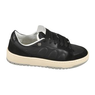 Santha Schwarze Sneakers - - Shoes - Herren - Schwarzk - 38 EU
