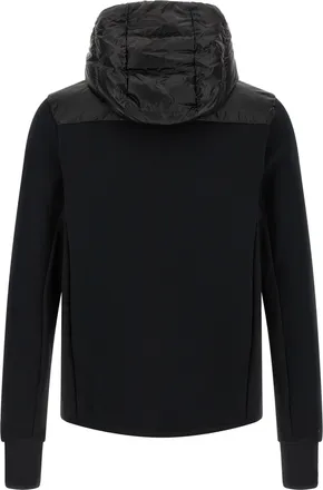 Moncler Quilted Hybrid Down Jacket - Black