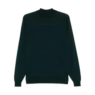 John Smedley Rollkragenpullover - - Knitwear - Herren - Gr&uuml;n - XL
