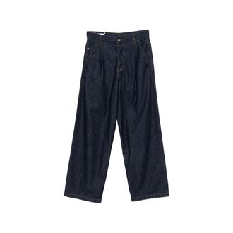 Dries Van Noten Straight Leg Hose - - Trousers - Herren - Blau - W32