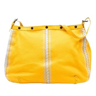 Bottega Veneta Pre-owned Crossbody Bag - - Pre-owned - Damen - Gelb - ONE SIZE