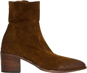 Strategia Femme, Chaussures, Brun, Taille: 38 EU Stivaletti Camoscio Tacco 60 mm