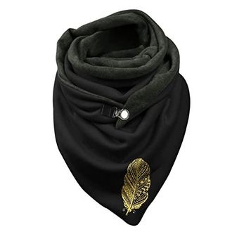 Generic &Eacute;charpe en polaire chaude avec double couture pour femme - Automne et hiver, G, Taille unique