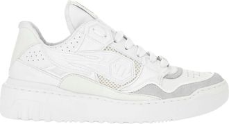 Philipp Plein Femme, Chaussures, Blanc, Taille: 40 EU Hexagon Low-Top Baskets