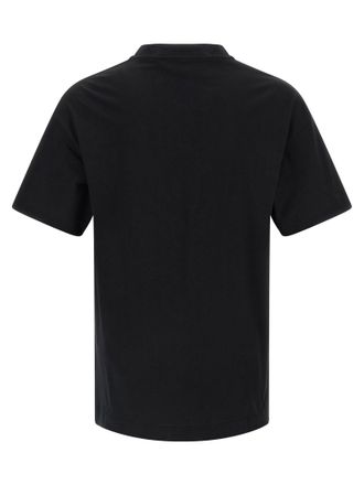 Palm Angels Logo-Print T-Shirt - Black
