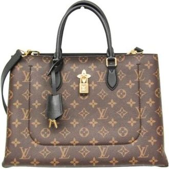 Louis Vuitton Pre-owned Flower Tote M43550 - Femme - Pre-owned - Brun - Taille: ONE Size
