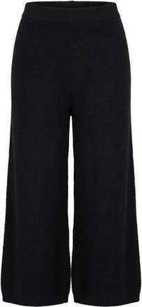 STUDIO UNTOLD Schlupfhose Hose wide Straight Legs Strick mit Struktur