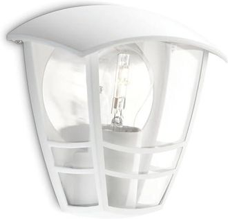 Philips LAMPE MURALE CREEK PROVENANT DUNE LANTERNE DE LEXTERIEUR LAMPE DIFFUSIBLE, ALUMINIUM BLANC 153873116