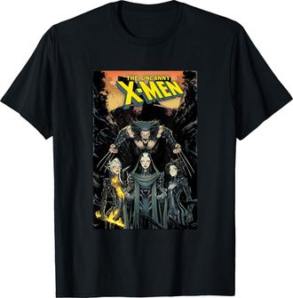 MARVEL X-Men The Uncanny X-Men Wolverine and Rogue Comic T-Shirt