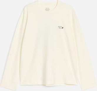 Arket CAF&Eacute; Langarmshirt -Wei&szlig;