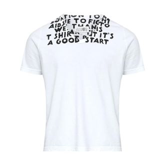 Maison Margiela V-Ausschnitt T-Shirt - - Tops - Herren - Wei&szlig; - S