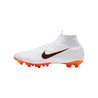 Nike Nike Homme Mercurial Superfly VI AG-Pro Chaussures de Football, Blanc (White/Chrome-Total O 107), 42 EU