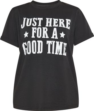 Usha T-Shirt Frauen Schwarz