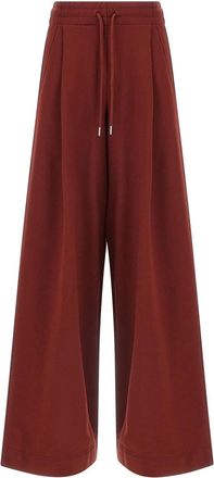 Dries Van Noten Casual Hose - Rot