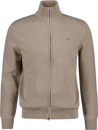 GANT Casual Cotton Zip Strickjacke