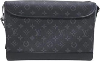 Louis Vuitton Sac bandouli&egrave;re vintage doccasion - Homme - Pre-owned - Noir - Taille: ONE Size