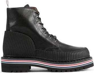 Thom Browne Bottines en cuir de veau
