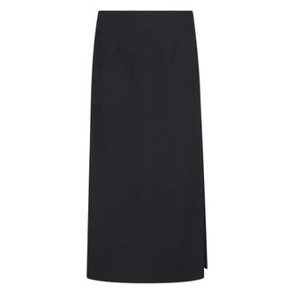 Blanca Vita Grega Midi Rock - - Skirts - Damen - Schwarzk - M
