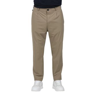 Roberto Ricci Design Technische Stoffhose mit Falten - - Trousers - Herren - Gr&uuml;n - 2XL