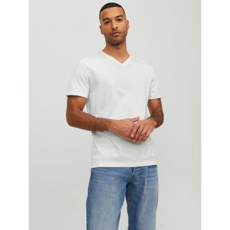 Jack & Jones Jack & Jones T-Shirt Basic 12156102 Wei&szlig; Standard Fit