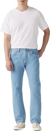 Levi's Herren 501 Original Fit Jeans, Ferry Building Blue T2, 34W / 34L