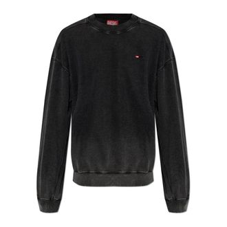 Diesel S-Crox Sweatshirt - - Sweatshirts & Hoodies - Herren - Schwarzk - S
