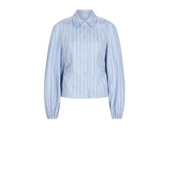 Dante6 Therese Streifenbluse - - Blouses & Shirts - Damen - Blau - XS