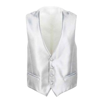 Alessandro Dell'Acqua Stylischer Polyester Gilet - - Suits - Herren - Grau - M