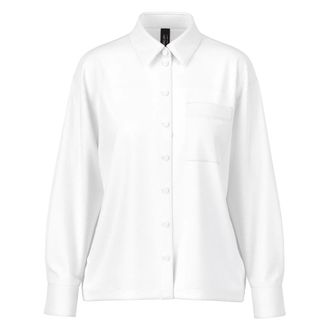Marc Cain Klassische Bluse - - Blouses & Shirts - Damen - Wei&szlig; - S