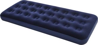 Brandsseller Luftbett Luftmatratze Gästebett Besuchermatratze für 1 Person Indoor und Outdoor aufblasbar blau