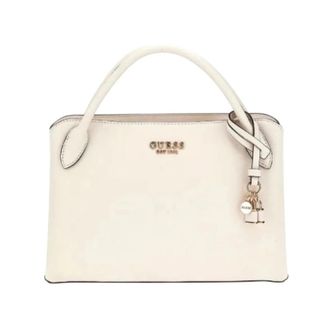 Guess Fedana Elite Satchel - - Bags - Damen - Beige - ONE SIZE