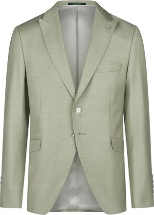 Wilvorst Festliches Einreiher-Sakko aus Schurwolle mit Spitzfasson in