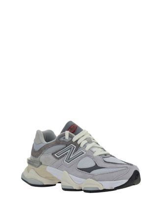 New Balance Unisex 9060 Sneakers Grey Polyester; Racoon; Suede