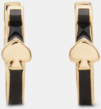 Kate Spade New York Everyday Spade Kleine Creolen, D&uuml;nn, Extraklein