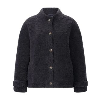 Betta Corradi Jacken aus Kunstpelz & Lammfellimitat - - Jackets - Damen - Blau - S