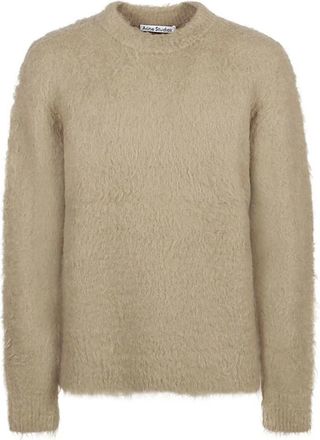 Acne Studios Homme, Pulls, Beige, Taille: M Pull ras du cou